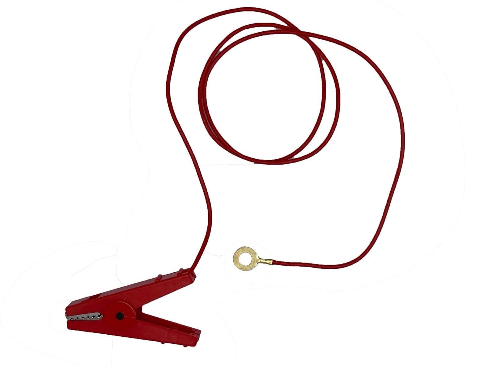 Electric Fence Connection Cable Energiser Lwith Crocodile Clips and M8 ...