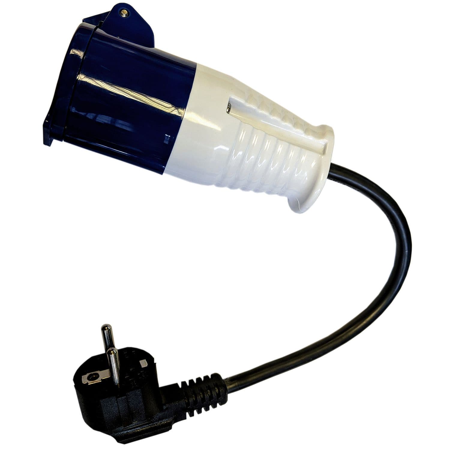 EUROPEAN 2 pin EURO to 16amp SOCKET PLUG MAINS CONVERTER LEAD ADAPTOR TX01F