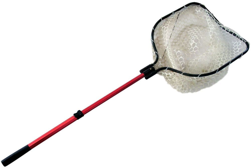 FISH LANDING NET - VERY LARGE 40cm x 50cm 19" NET and 1 8 metre 70" LONG
