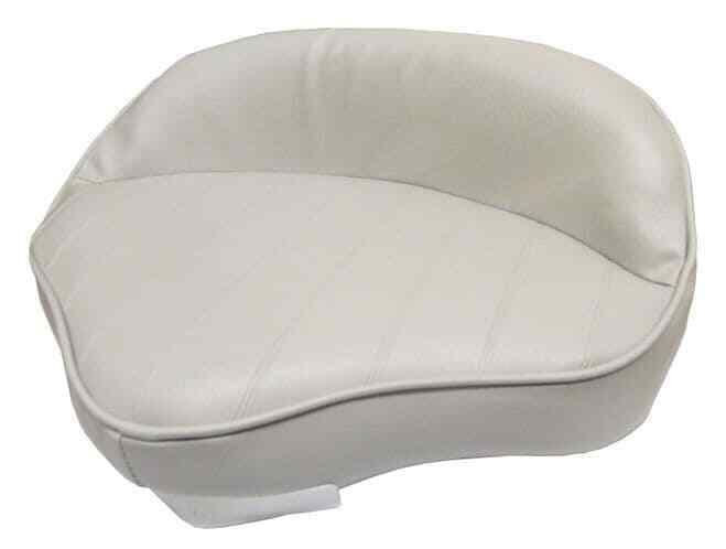 FISHING BUTT BOAT SEAT NEW LARGER SIZE WHITE CASTING BAR STOOL 76226