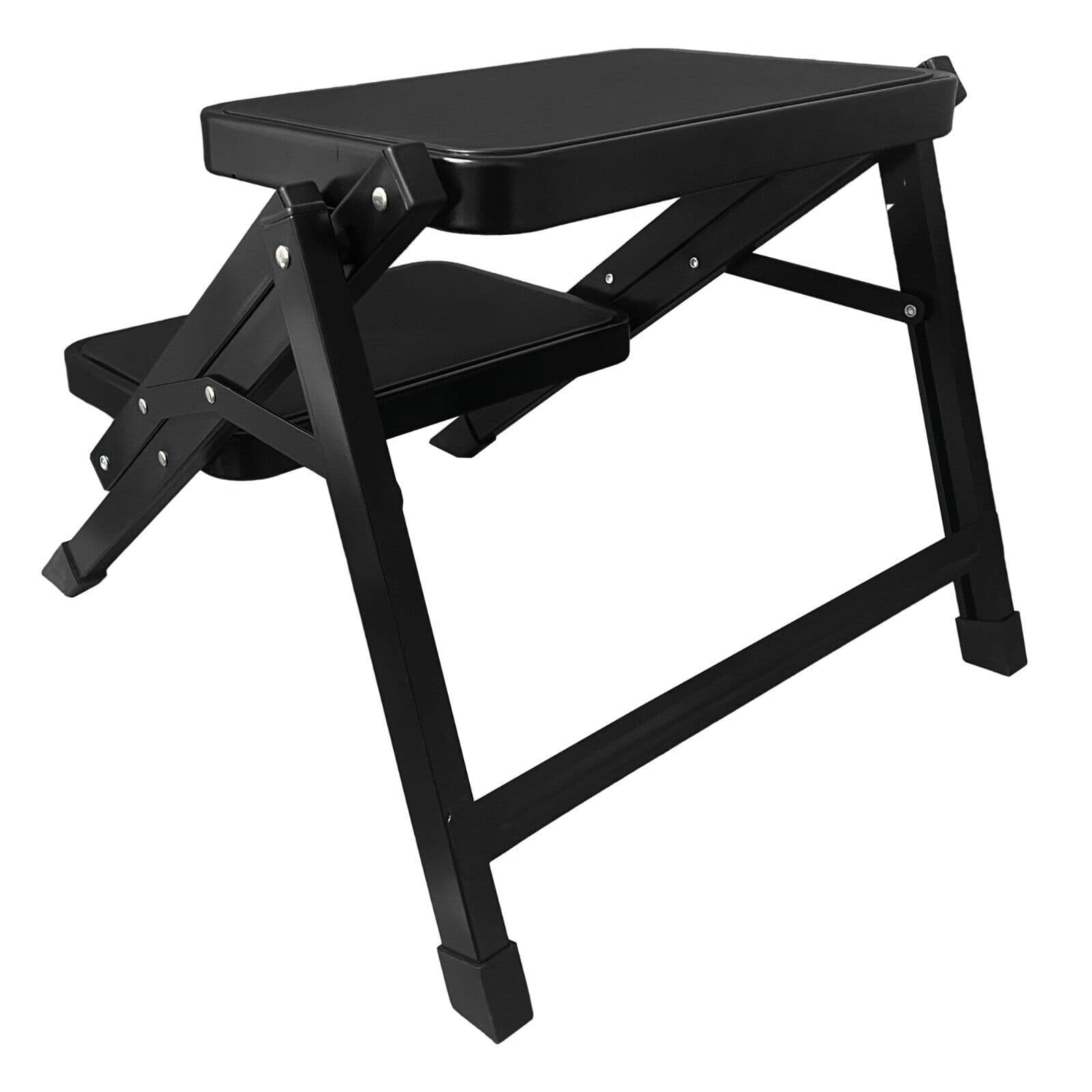 Folding Caravan Double Step Heavy Duty Lightweight Non Slip Motorhome ...