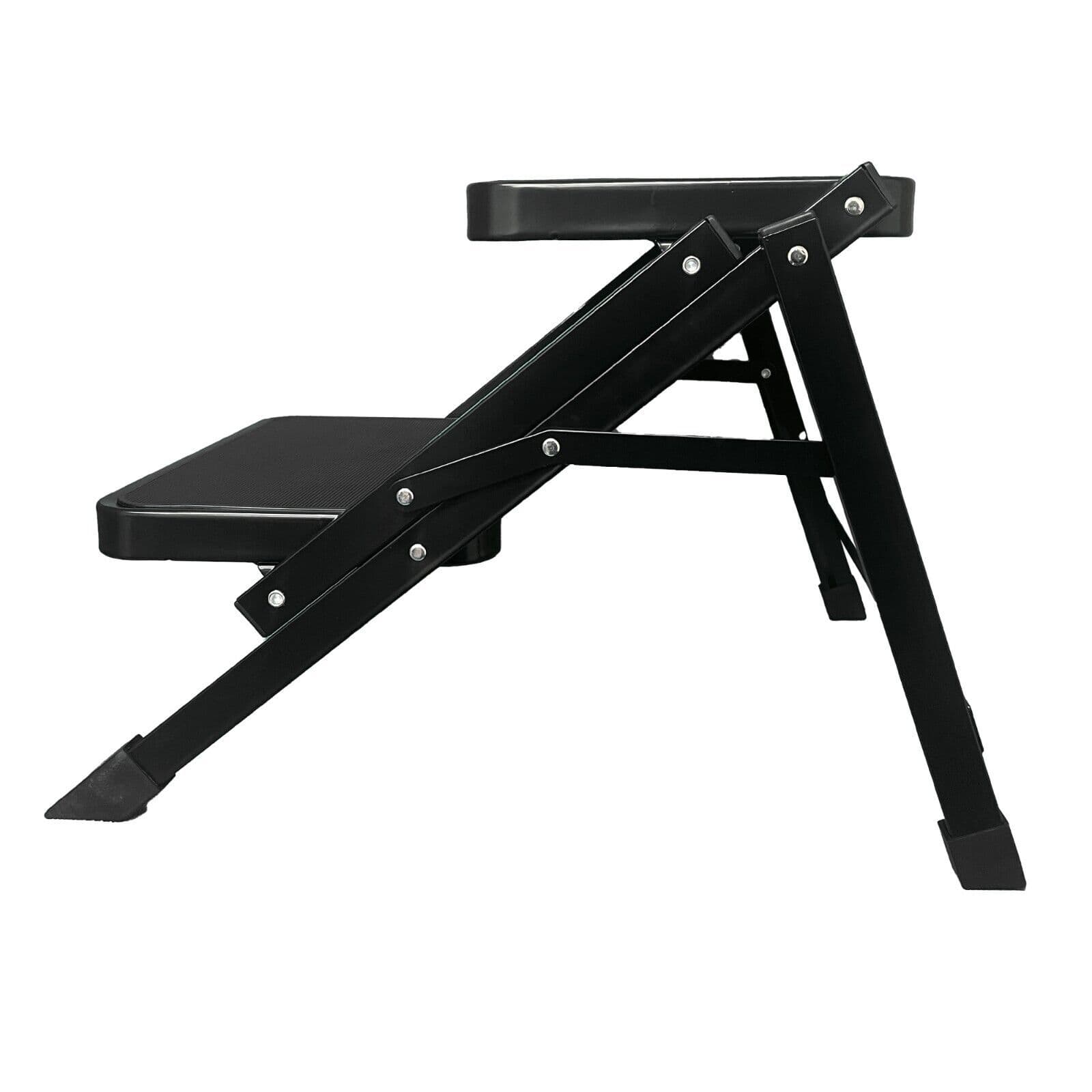 Folding Caravan Double Step Heavy Duty Lightweight Non Slip Motorhome ...