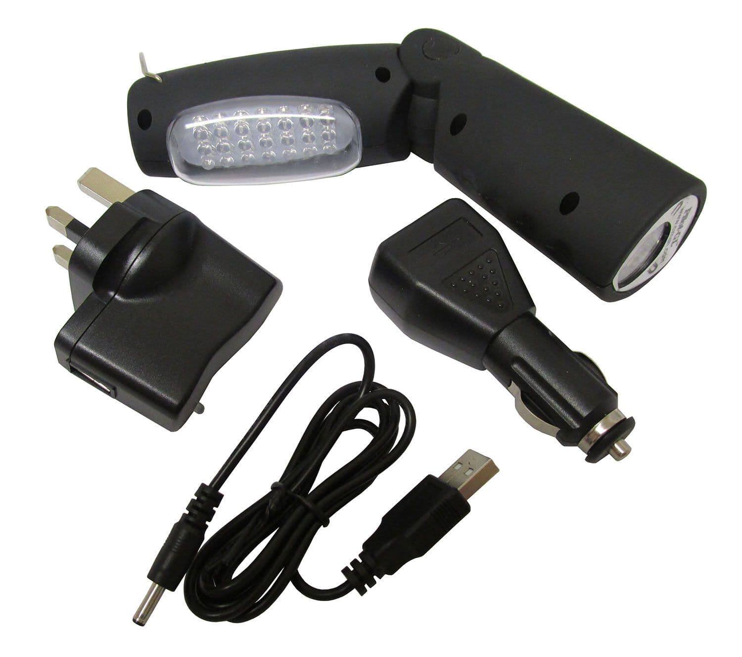 FOLDING CORDLESS WORK LIGHT LAMP RECHARGEABLE INSPECTION TORCH with ...