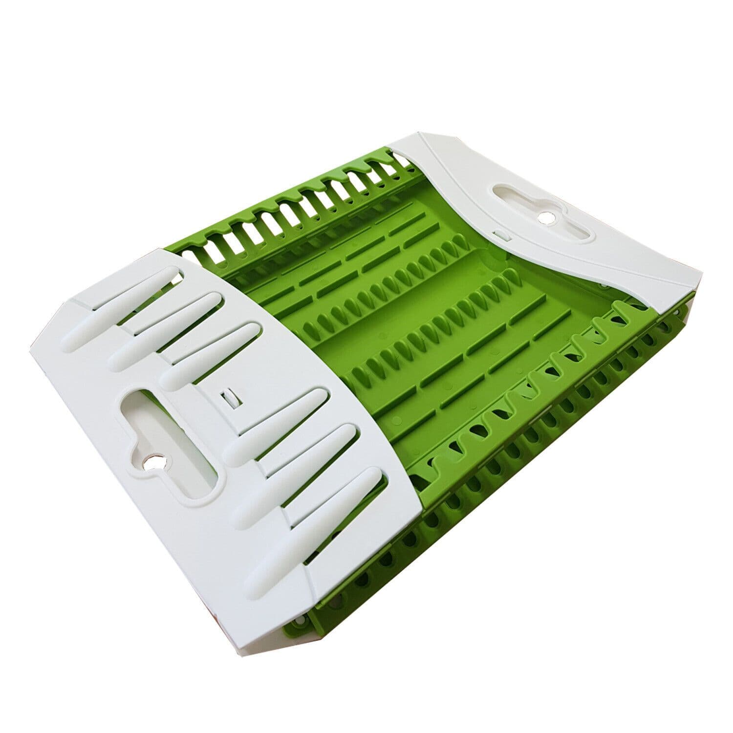 FOLDING DISH DRAINER DRYING RACK kitchen caravan motorhome boat collapsible