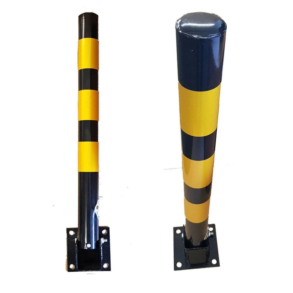 FOLDING LOCKING BOLLARD SECURITY POST driveway car park lockable ...