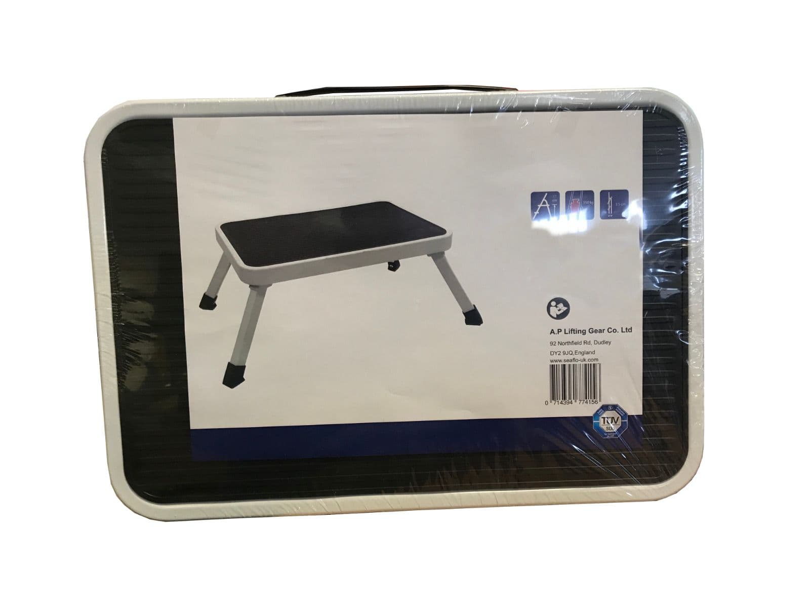 FOLDING STEP STOOL foldable collapsible kitchen step bathroom ...