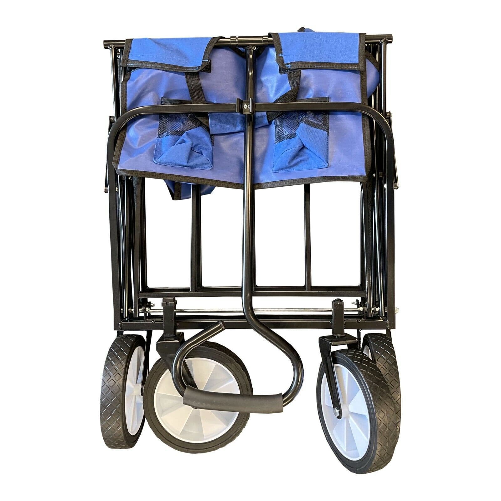FOLDING WAGON CAMPING BEACH CART festival trolley garden picnic boat ...