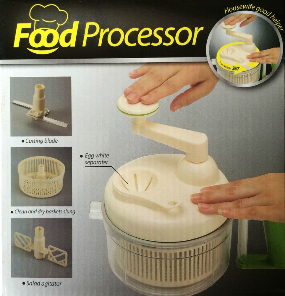Food Processor Mixer Blender Salad Spinner Seperator - COLOUR BOX