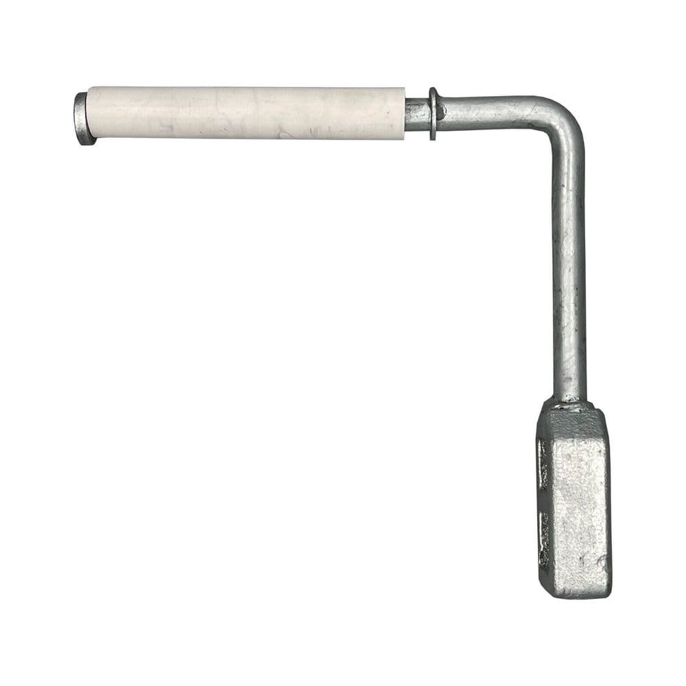 Galvanised Canal Lock Gate Windlass Boat Key Rotating Handle British ...