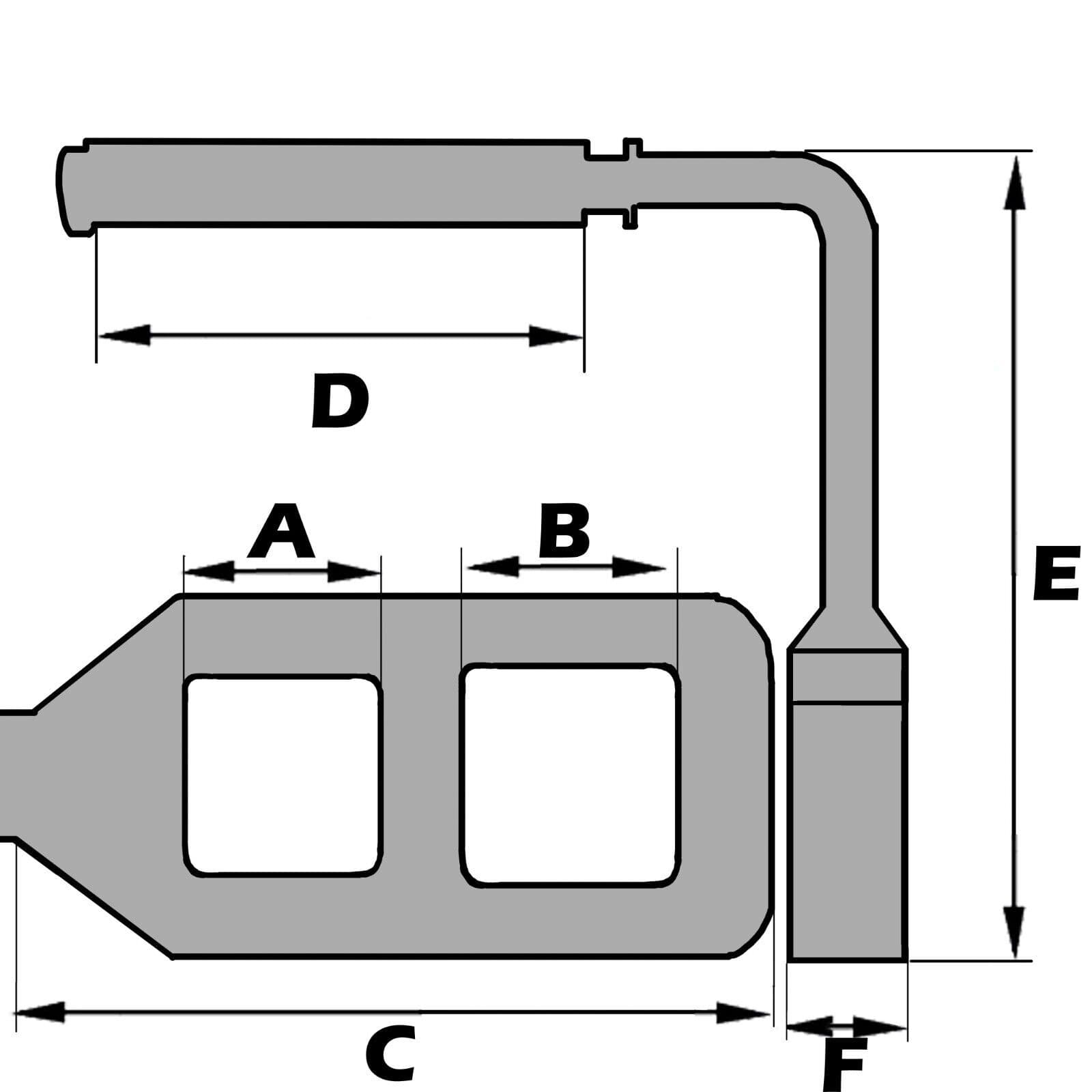 Galvanised Canal Lock Gate Windlass Boat Key Rotating Handle British ...