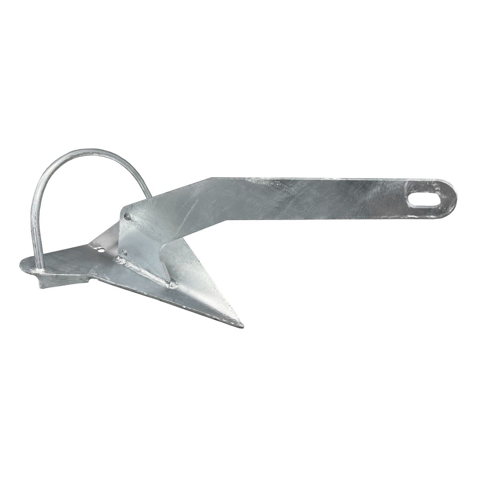 Galvanised Self Righting Rocna style Boat Anchor narrowboat plough ...