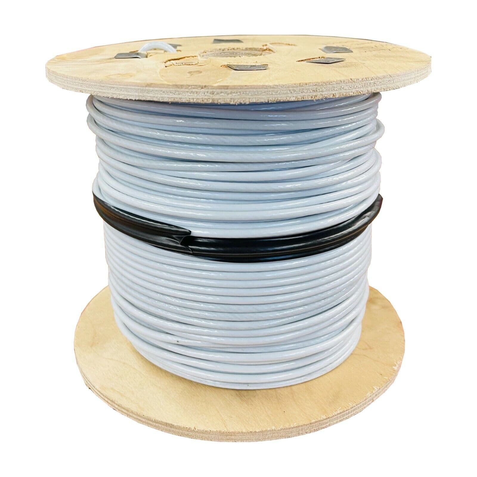 GALVANISED WIRE ROPE WHITE PVC COATED 3mm 4mm 5mm 6mm 8mm 10mm 12mm 1m ...