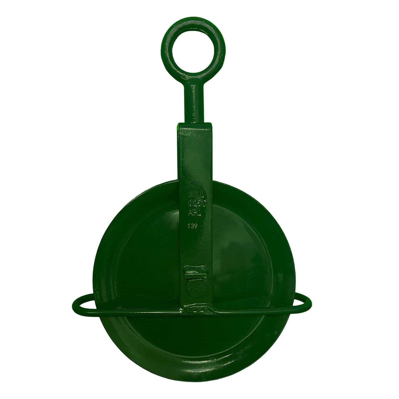 Gin Wheel with Swivel Round Eye to fit on Scaffold Tube lifting