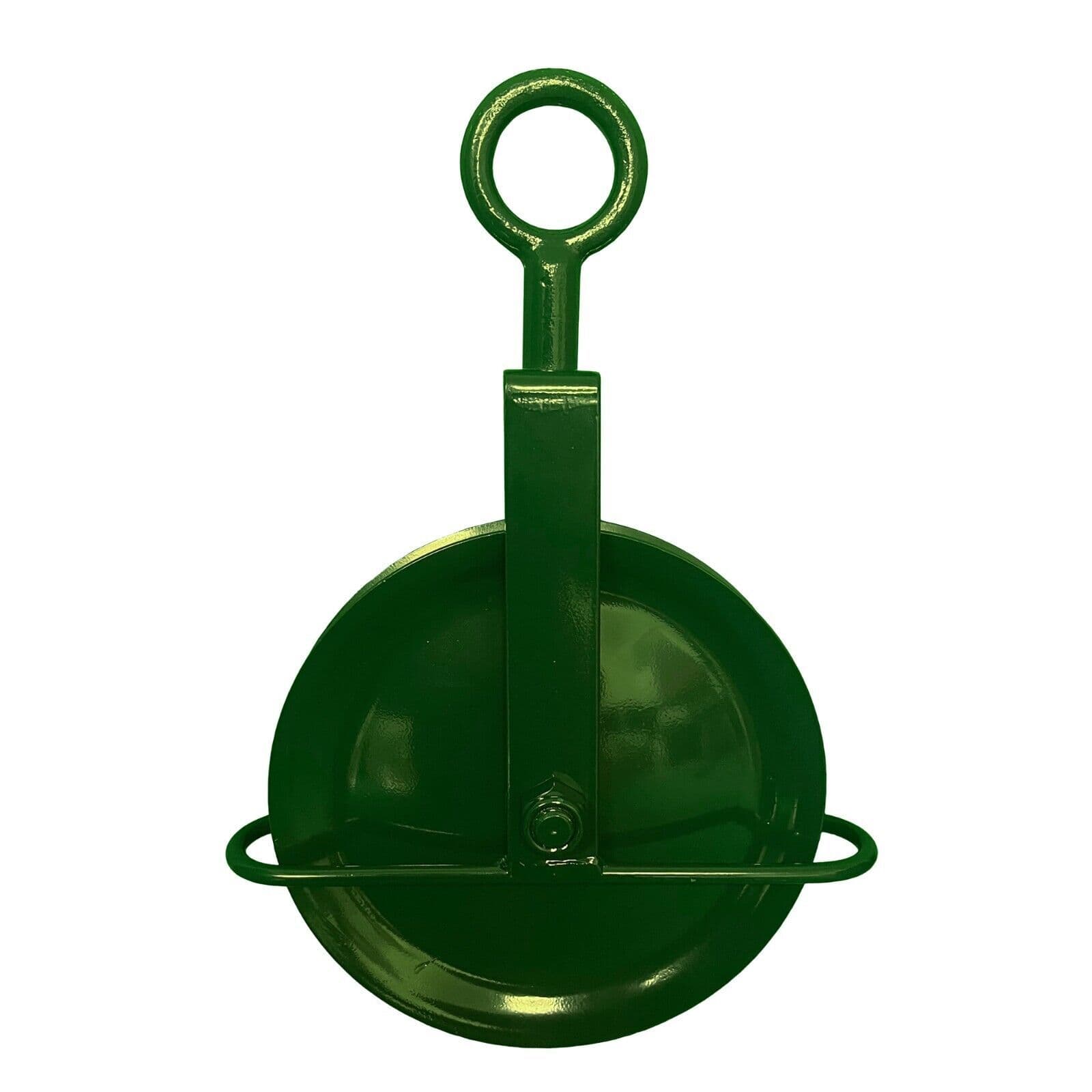 Gin Wheel with Swivel Round Eye to fit on Scaffold Tube lifting