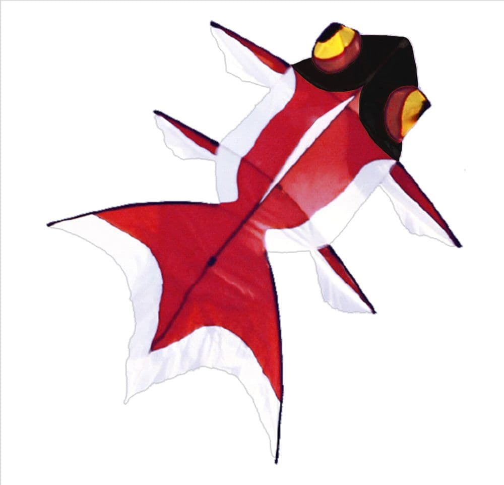 GOLDFISH KITE or WINDSOCK 4 FLAG POLE 163cm x 118cm bird scarer camping ...
