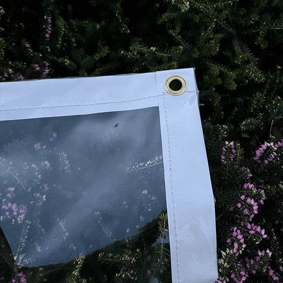 Heavy Duty Clear Glass Waterproof Tarpaulin High Definition Clear ...