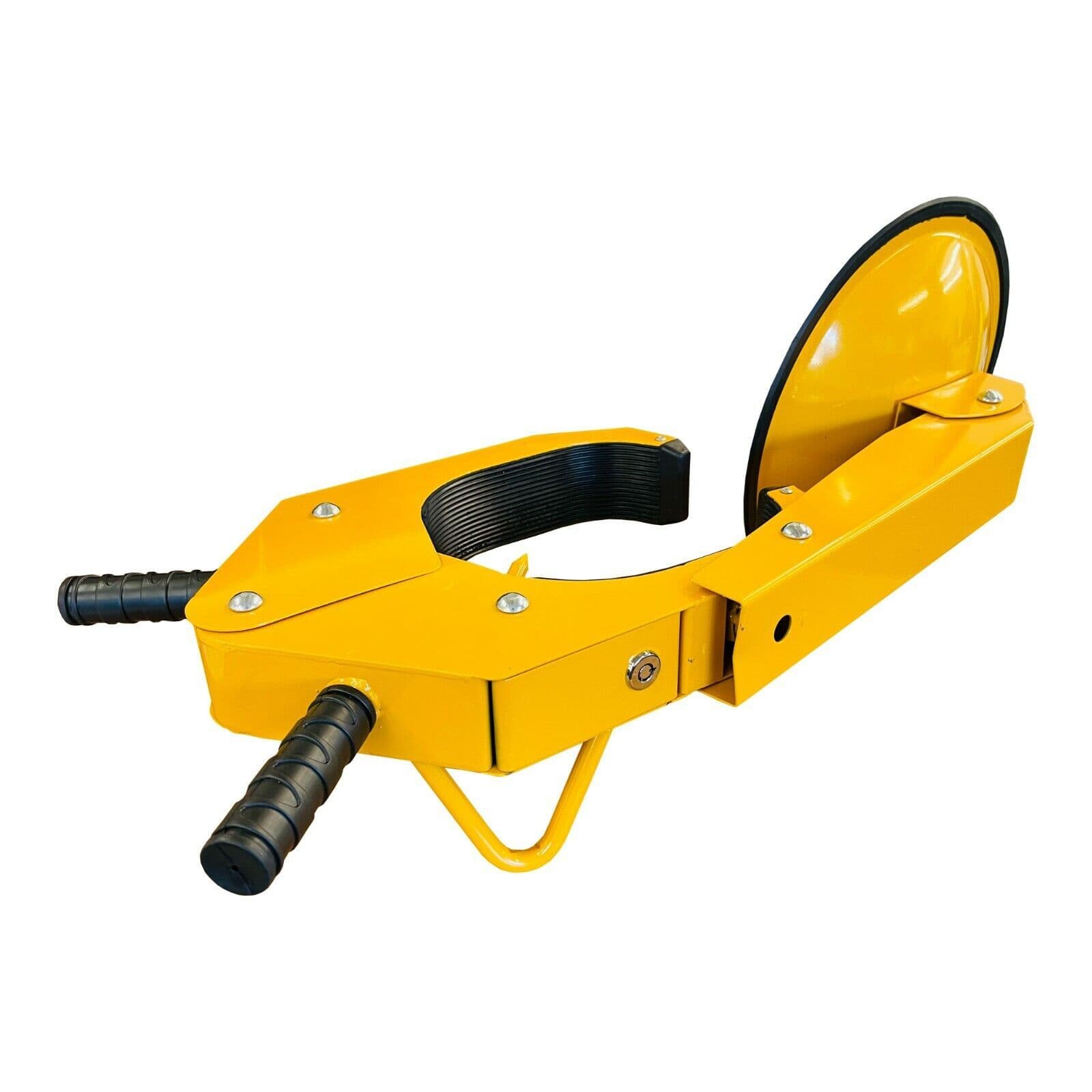 HEAVY DUTY LOCKING WHEEL CLAMP caravan motorhome trailer van campervan car