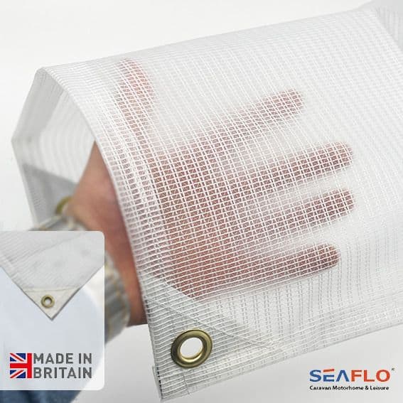 Heavy Duty Reinforced Clear PVC Mono Tarpaulin Durable Translucent ...