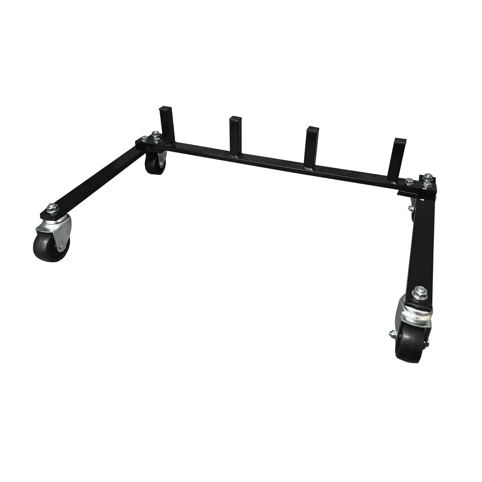 Hydraulic Wheel Skate Go Jack Storage Trolley Stand Vehicle Lifter Cart