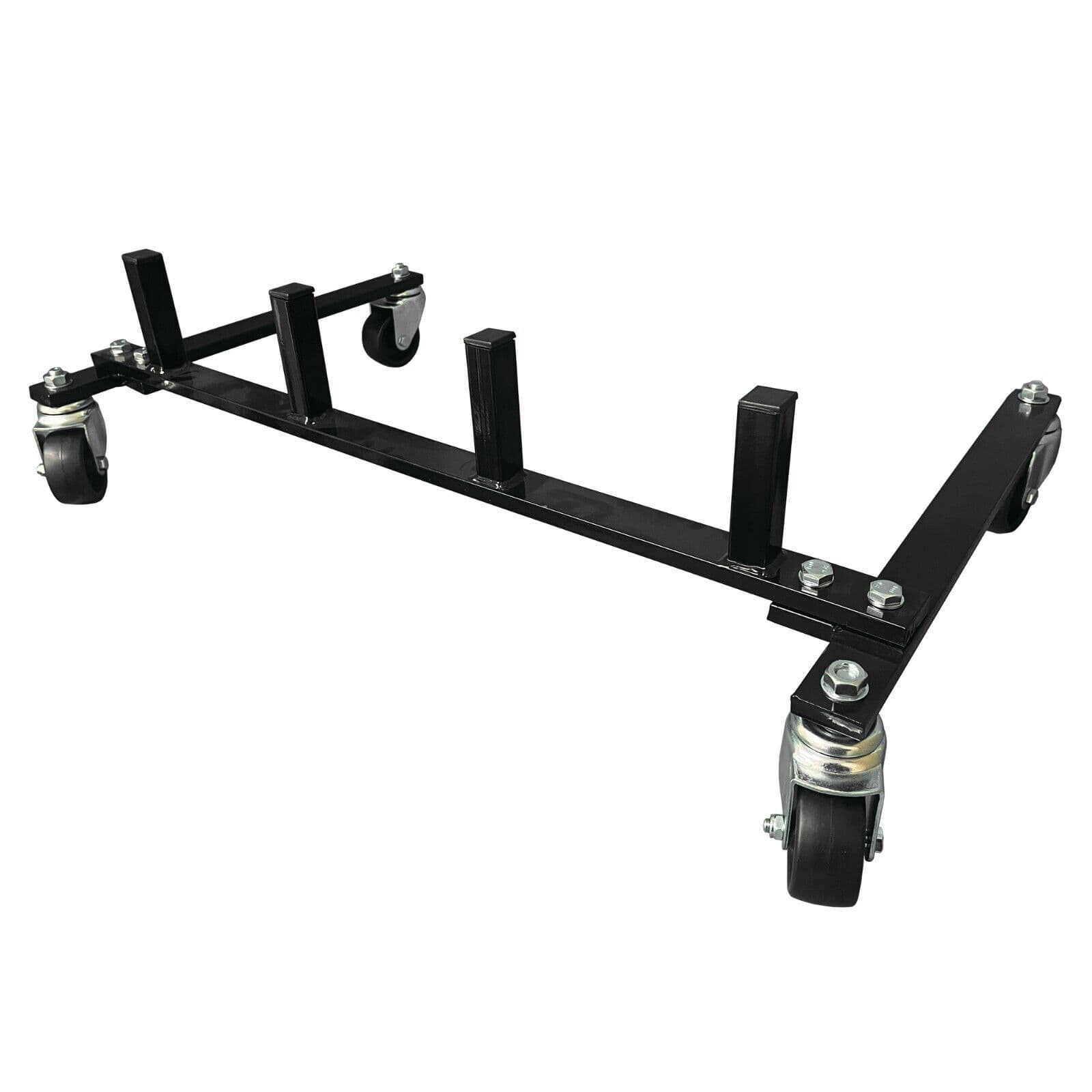 Hydraulic Wheel Skate Go Jack Storage Trolley Stand Vehicle Lifter Cart