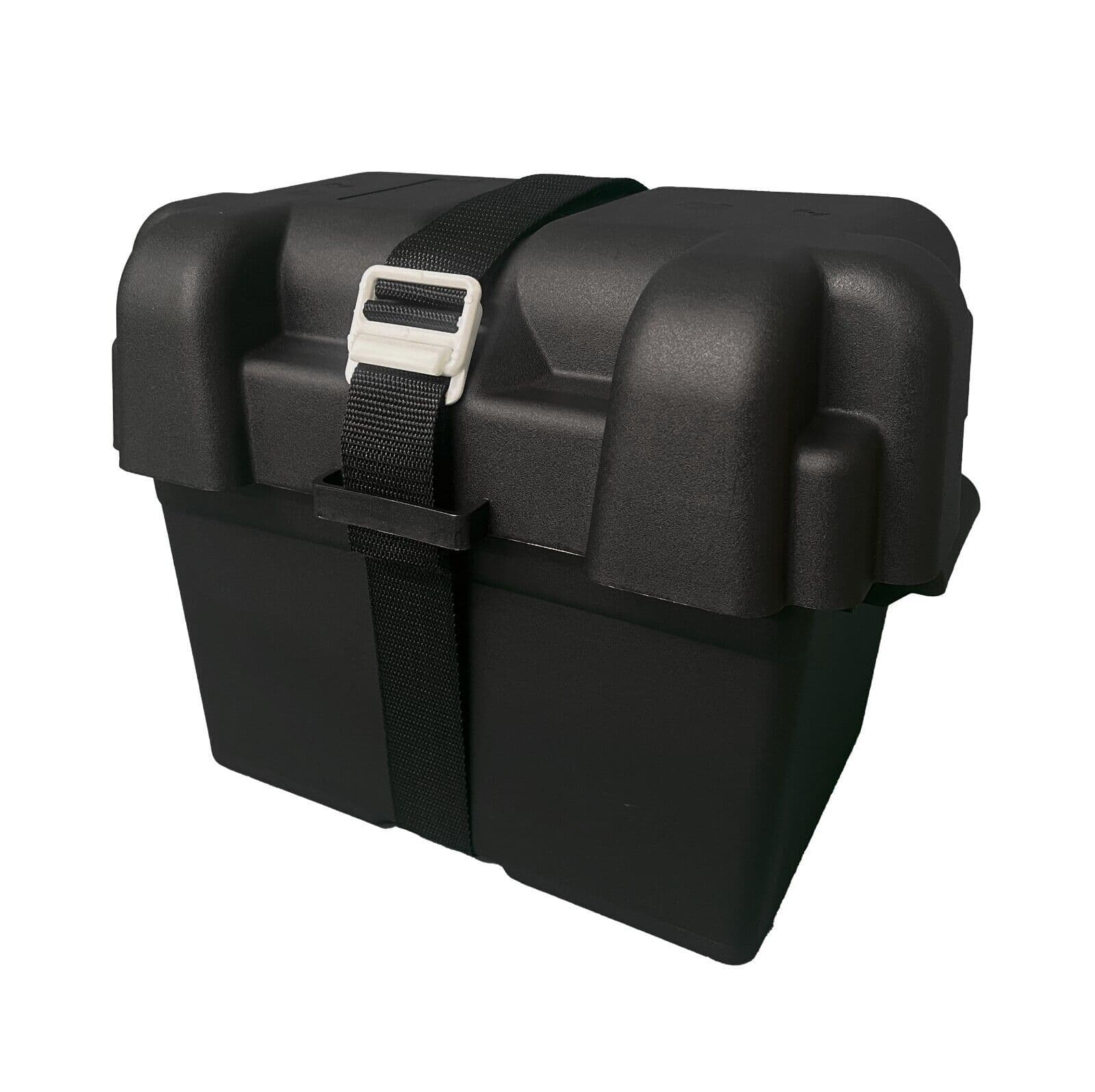 Leisure Battery Box with Strap Caravan Boat Campervan Motorhome