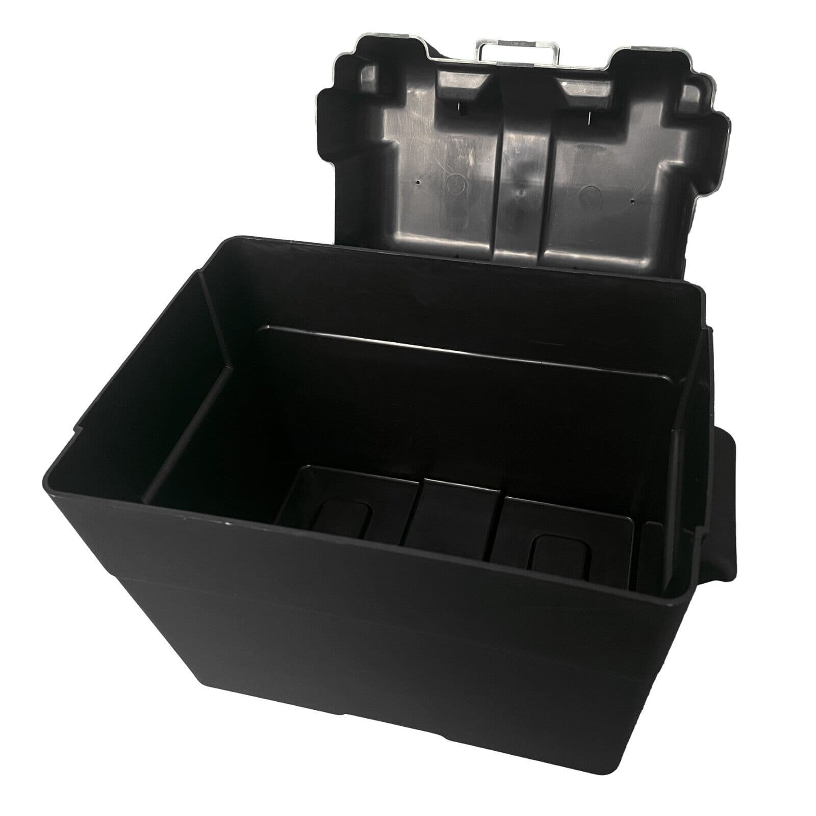 Leisure Battery Box with Strap Caravan Boat Campervan Motorhome