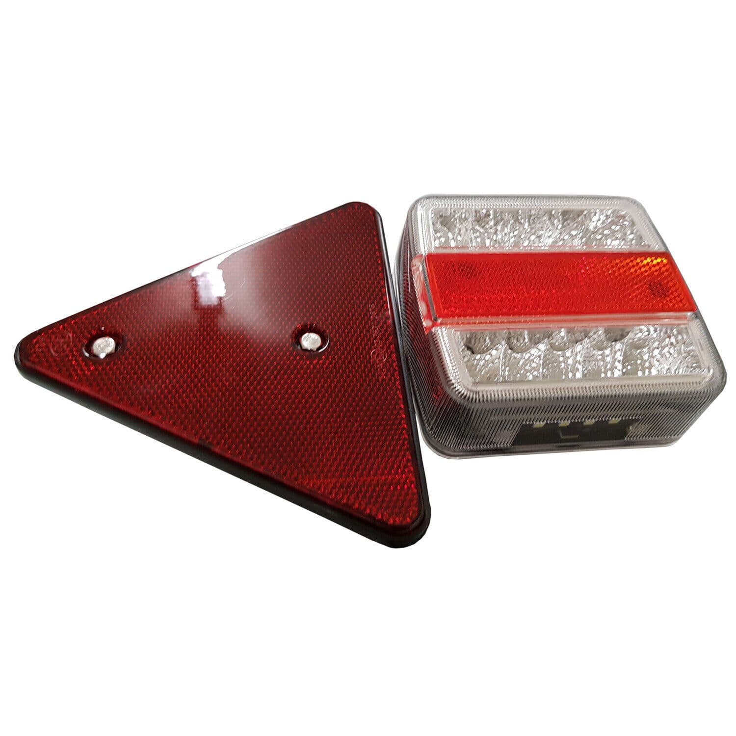 MAGNETIC TRAILER TOWING LED LIGHTS PODS KITS with REFLECTORS x 10 metre