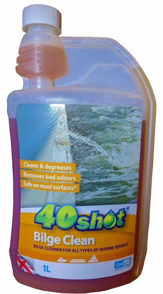 MARINE BOAT BILGE CLEANER 40 SHOT will do 10 x 30 feet boats in 1 ...