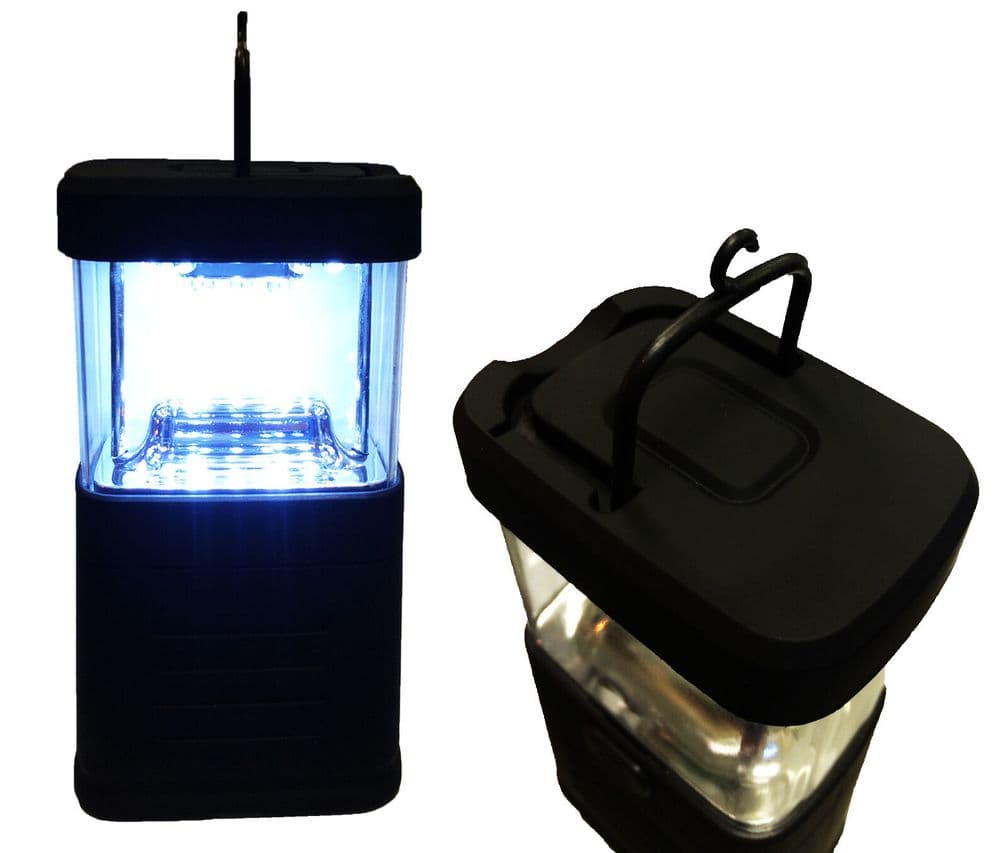 MINI PORTABLE CAMPING LANTERN 11 LED SUPERBRIGHT LIGHT fishing boating ...