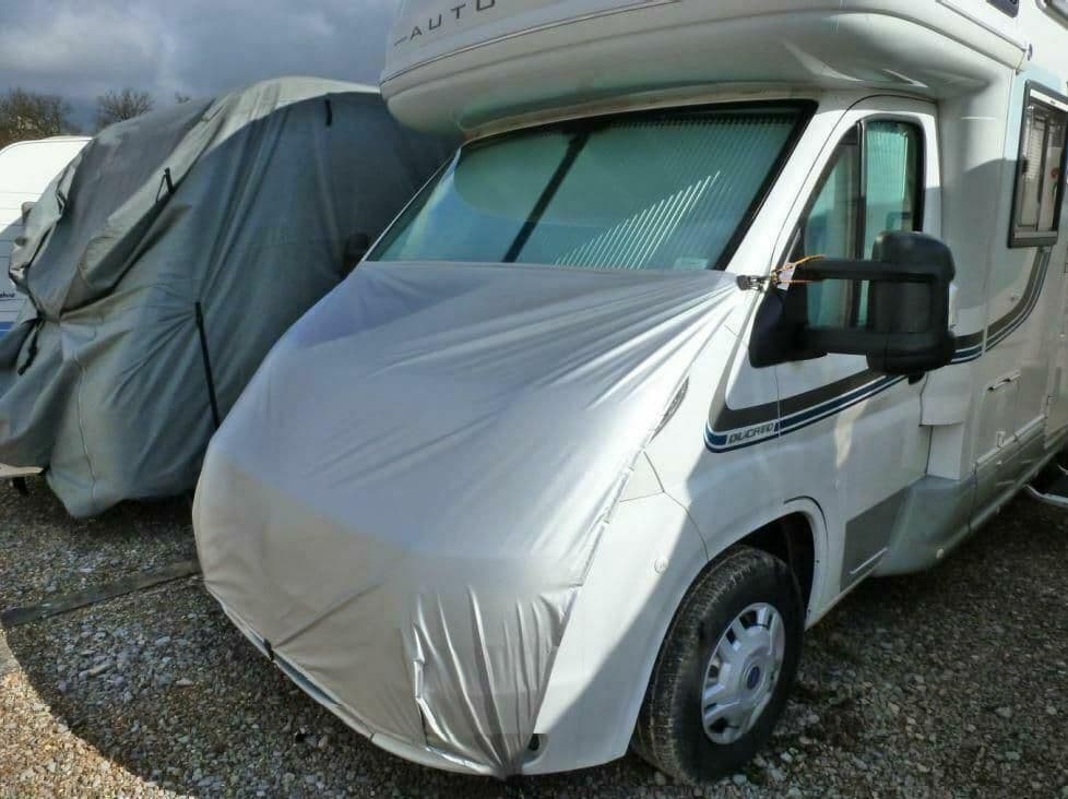 MOTORHOME BONNET COVER BRA leaf protector DUCATO Boxer RELAY Sprinter ...