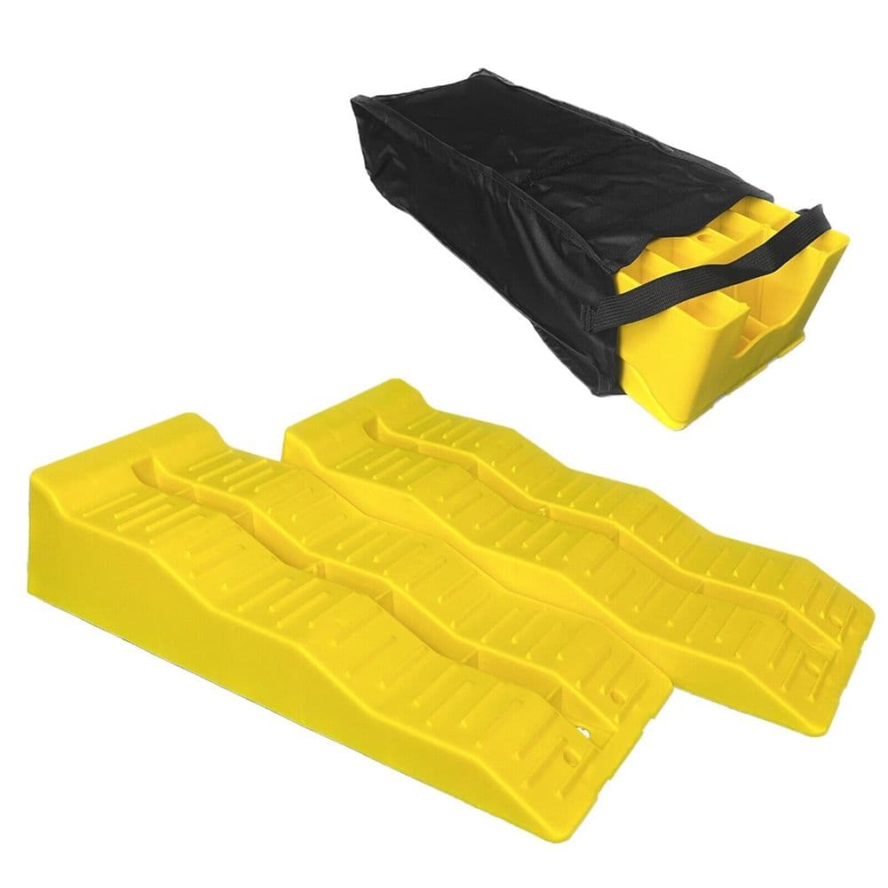 Motorhome Caravan Levelling Ramps & Storage Bag Level Up Blocks 5T 3 ...