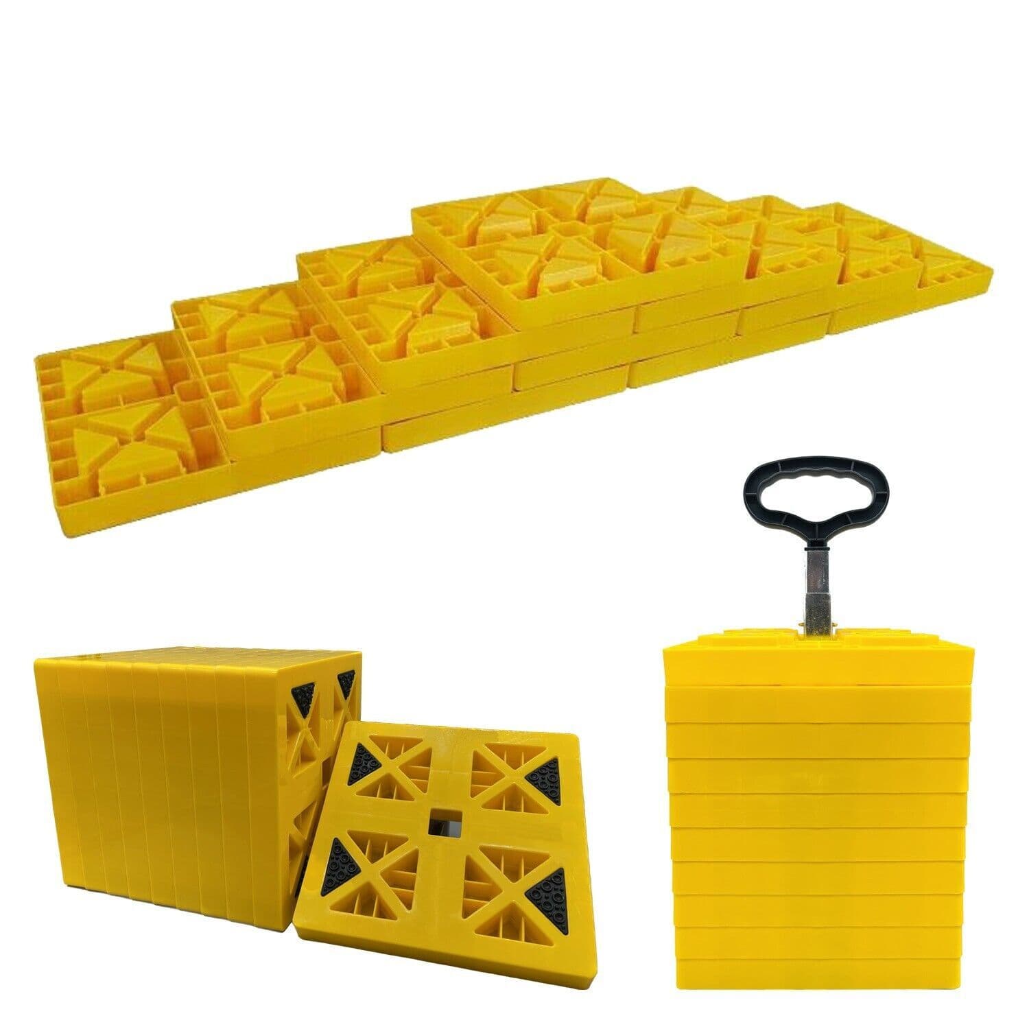 Motorhome Lynx Levelling Blocks Ramps with Carry Handle caravan RV 10 ...