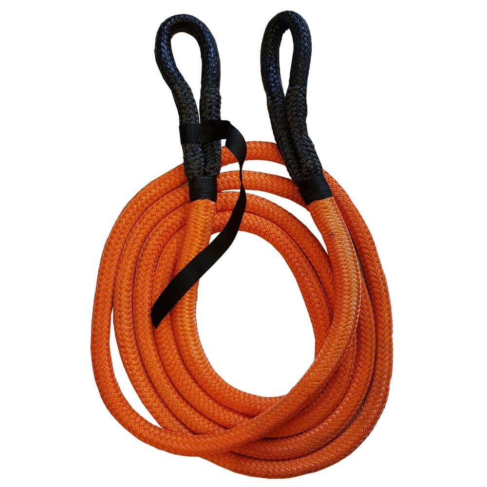 NYLON KINETIC RECOVERY TOW ROPE 21000kgs - 32mm x 6 metre offroad 4 x 4 ...