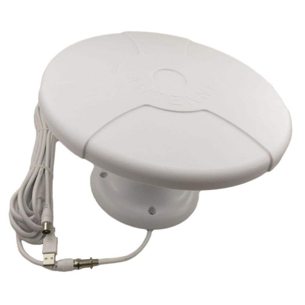 OMNI DIRECTIONAL EXTERNAL ANTENNA digital aerial freeview HIGH GAIN ...