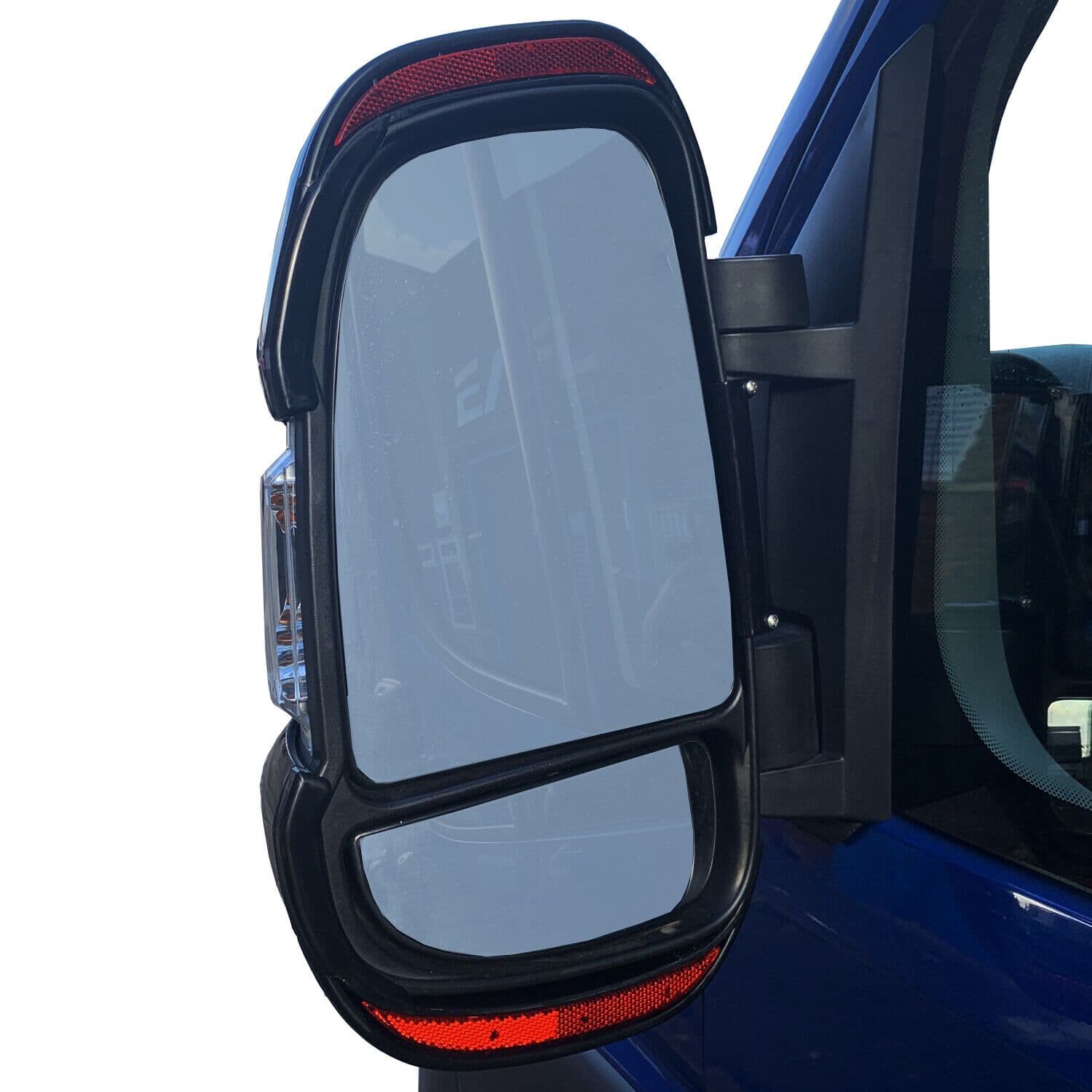 PEUGEOT BOXER LONG ARM MIRROR PROTECTORS GUARDS with Front & Back ...