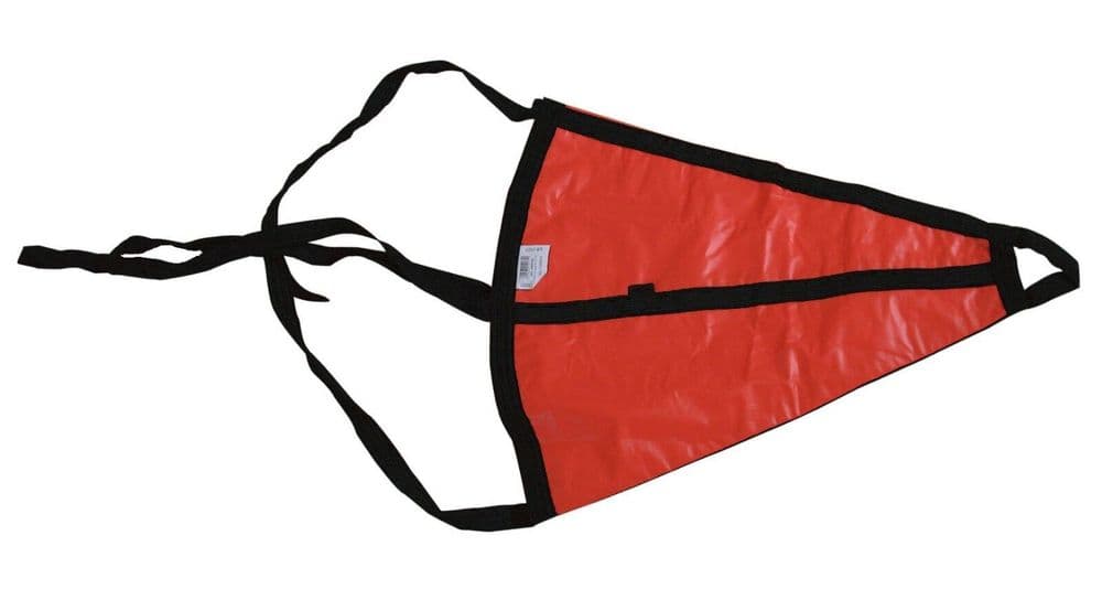 SEA ANCHOR DROGUE - RED - suit up to 15 feet boat yacht sailing dinghy
