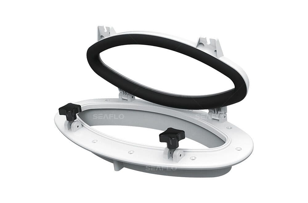 SEAFLO OVAL BOAT / YACHT MARINE PORTHOLE WINDOW HATCH SFPP1-03 portlight