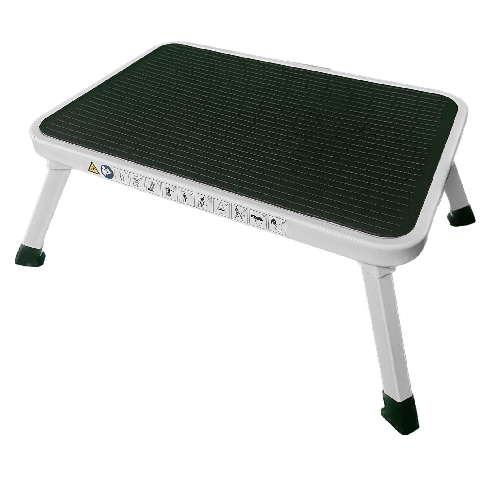 Single Caravan Kitchen Folding Step Stool- 150kgs Capacity Motorhome ...