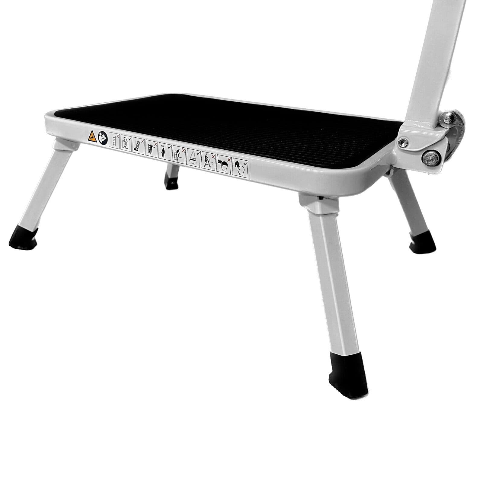 Single Folding Caravan Step with Handle Handrail Motorhome Disability ...