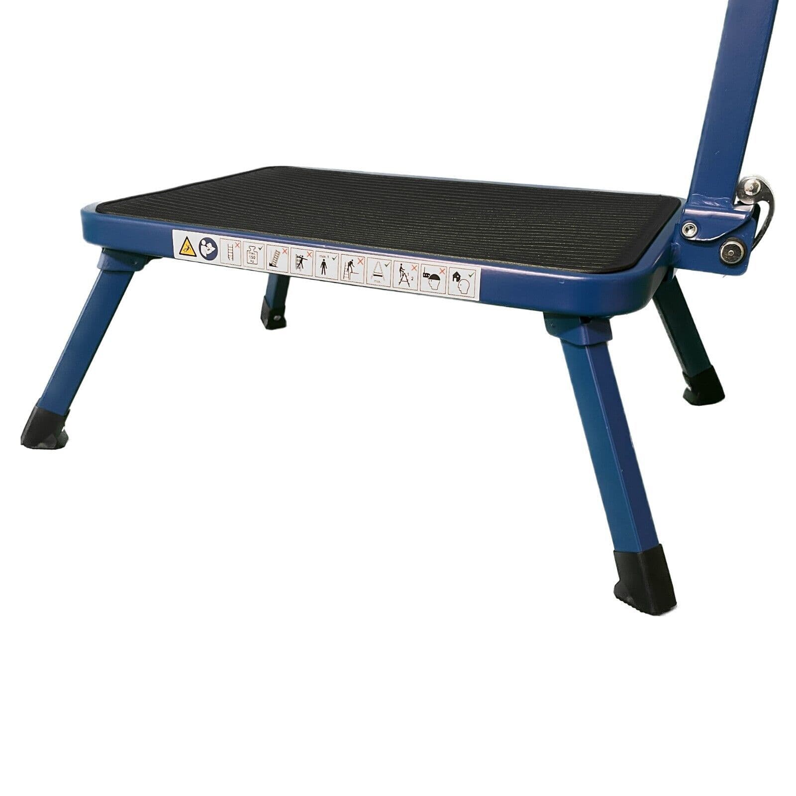 Single Folding Caravan Step with Handrail Handle Motorhome Disability ...