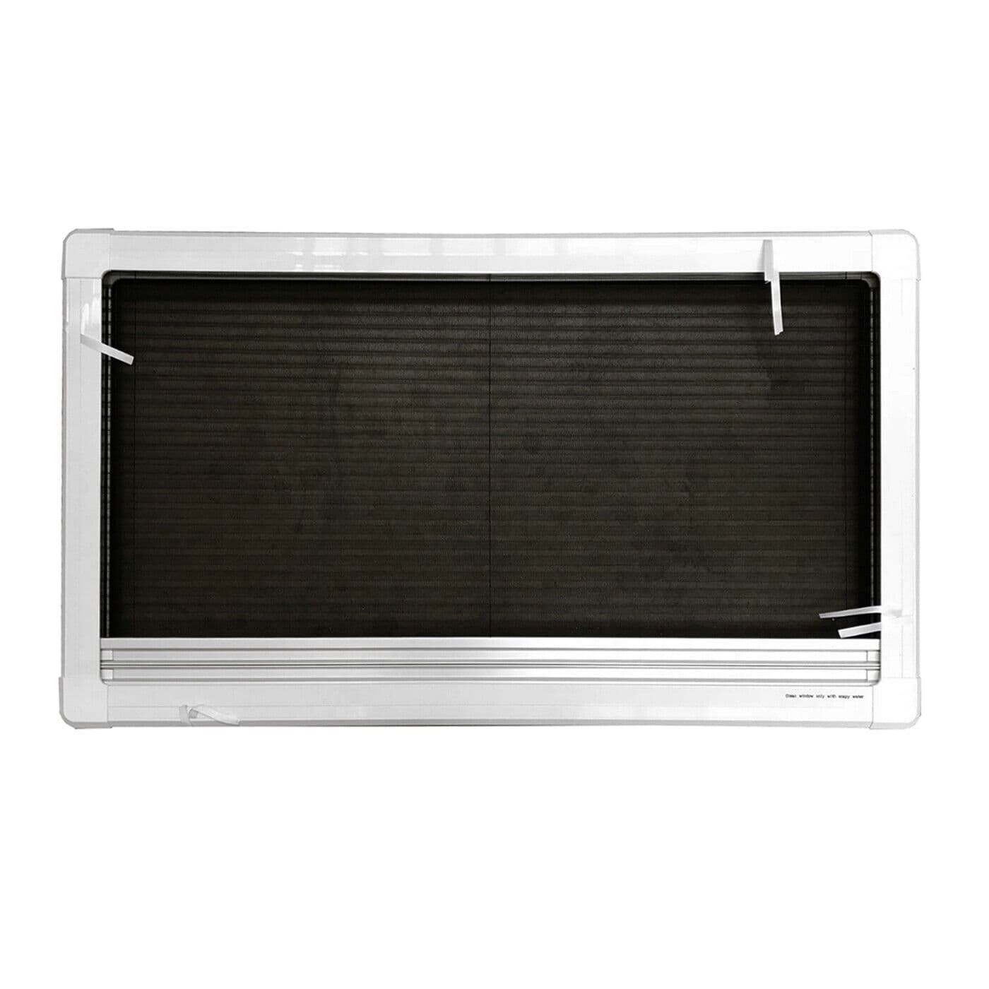 SLIDING WINDOW BLIND FLY NET 800mm x 450mm caravan motorhome horsebox ...