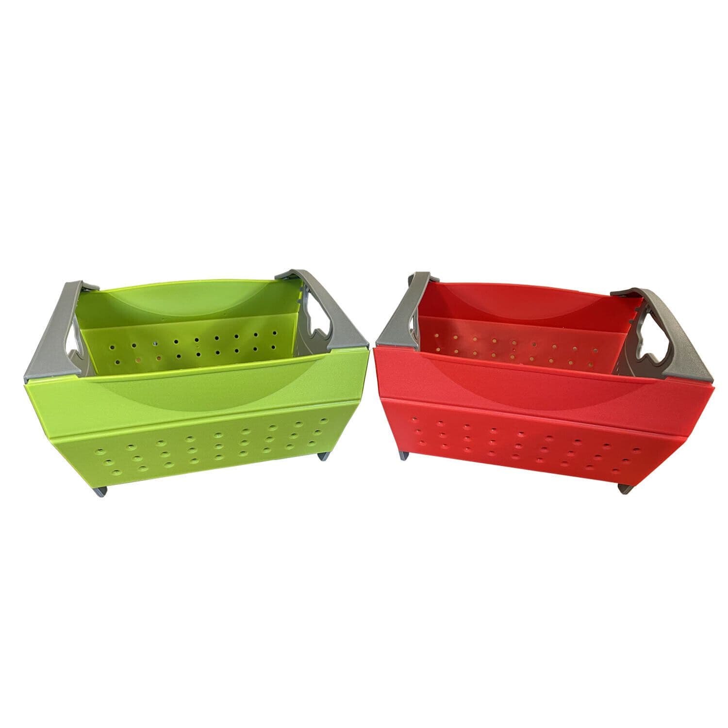 SNAPFOLD FOLDING COLLAPSIBLE COLANDER kitchen fruit vegetables basket