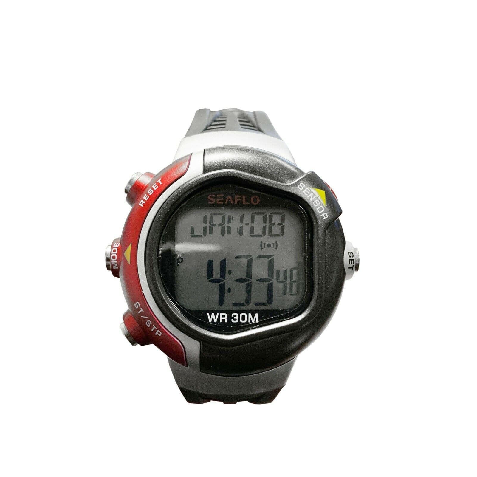 SPORTS WATER RESISTANT HEART RATE TRAINING WATCH gym running exercise ...
