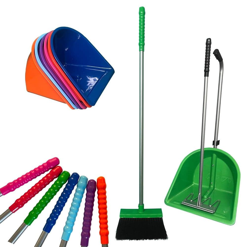 Stable Manure Scoop and Rake Set with Broom Brush horse equestrian dog ...