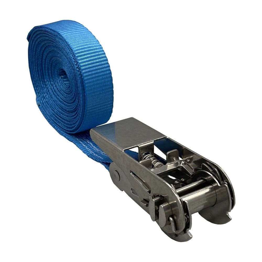 Stainless Steel 316 Ratchet Strap Endless 5 Metre Polyester Cargo ...