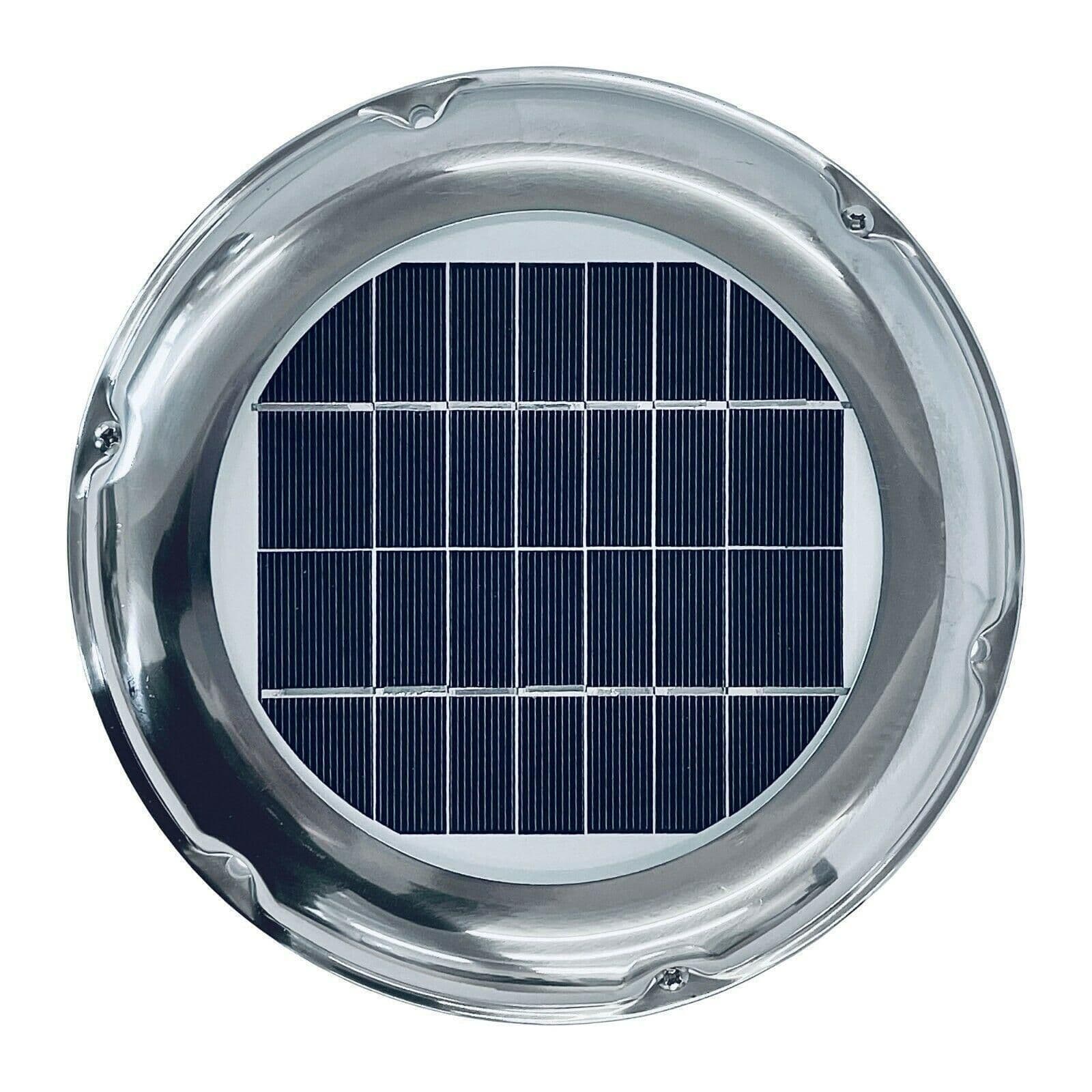 STAINLESS STEEL SOLAR VENTILATOR FAN SSV-3 caravan motorhome narrowboat ...