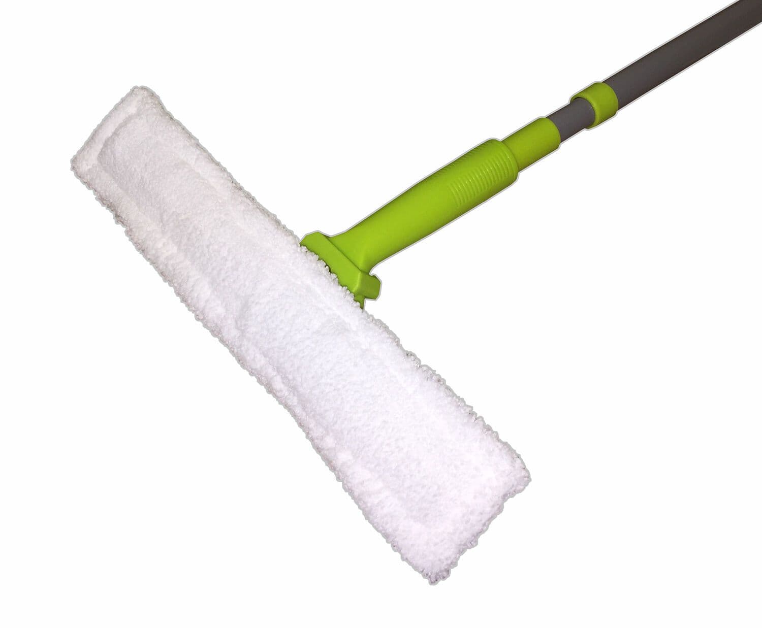 TELESCOPIC 124cm WINDOW CLEANER with SOFT PAD and SQUEEGEE BLADE car ...