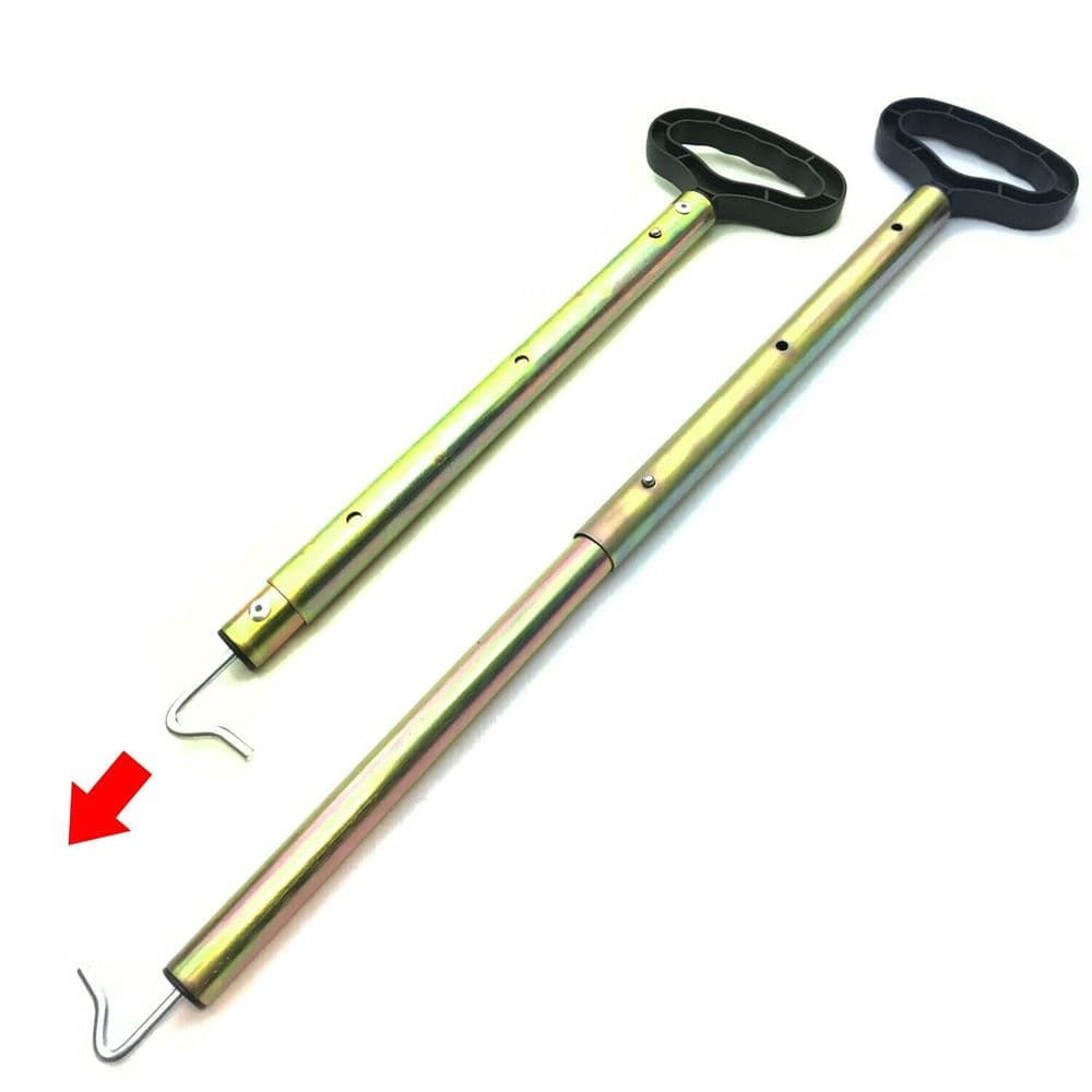 TELESCOPIC EXTENDING TENT PEG PULLER camping caravan motorhome peg ...