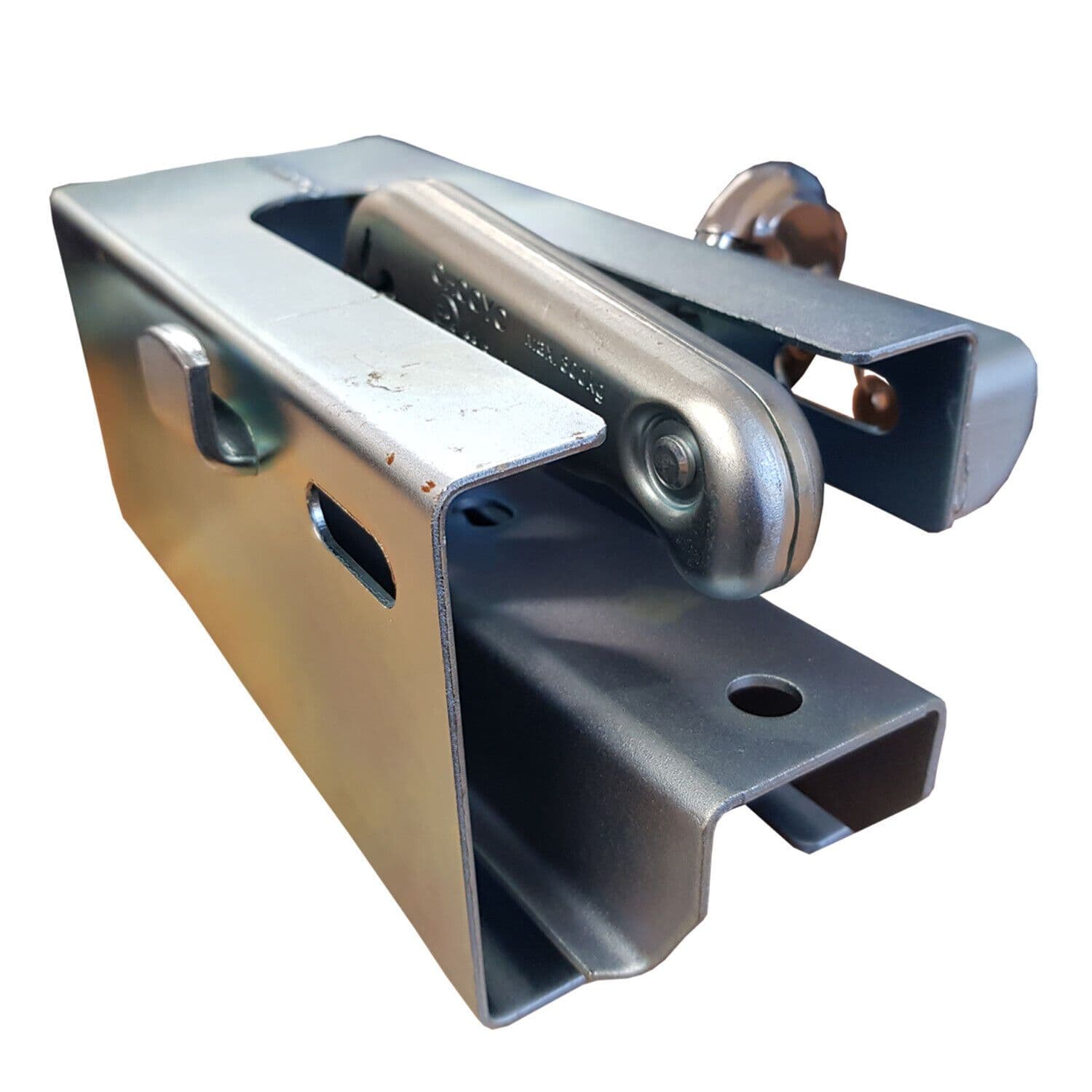 UNIVERSAL COUPLING SECURITY TRAILER HITCH LOCK with PADLOCK caravan ...