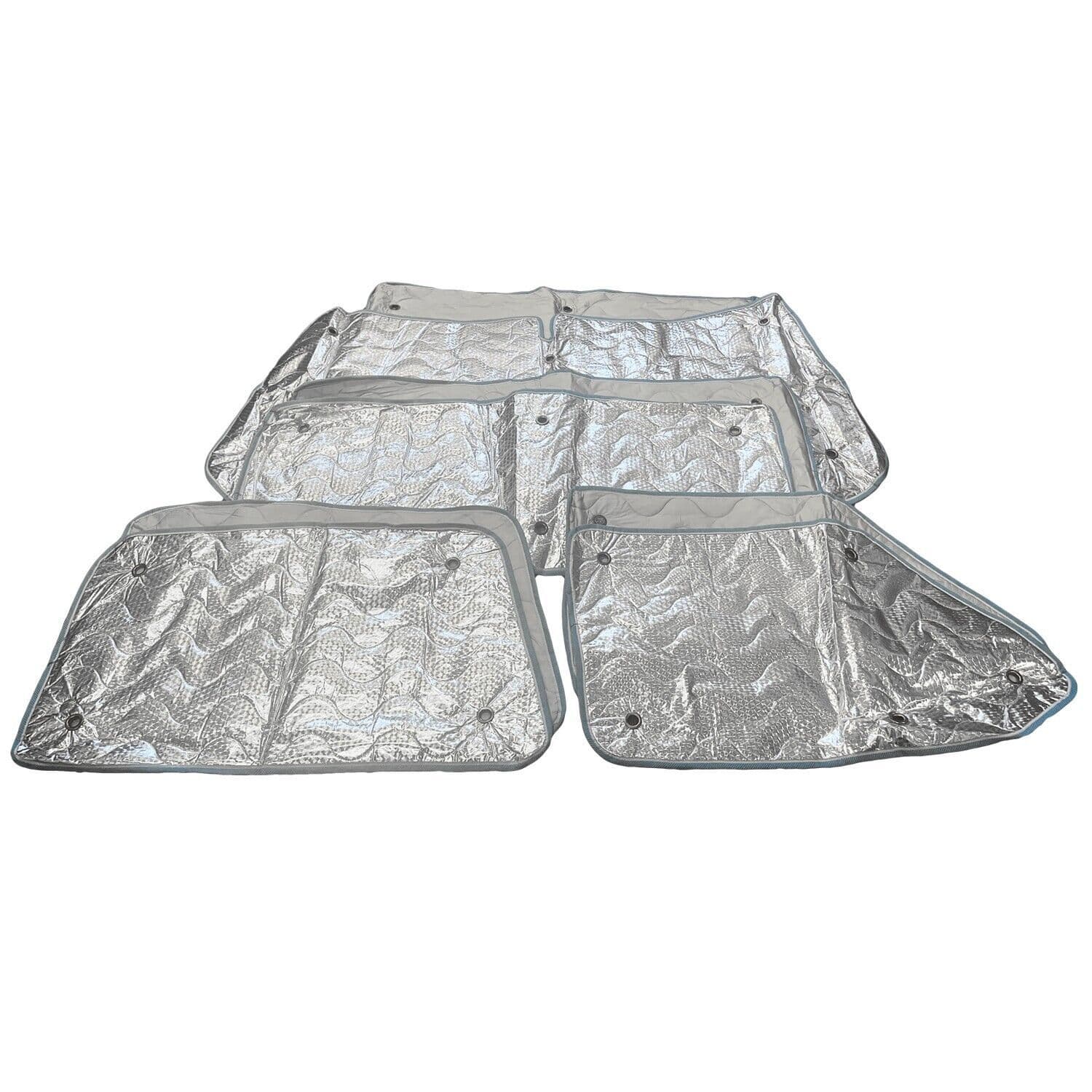 VW Transporter T4 Deluxe Internal Thermal Blinds 8 Piece Set Windscreen ...